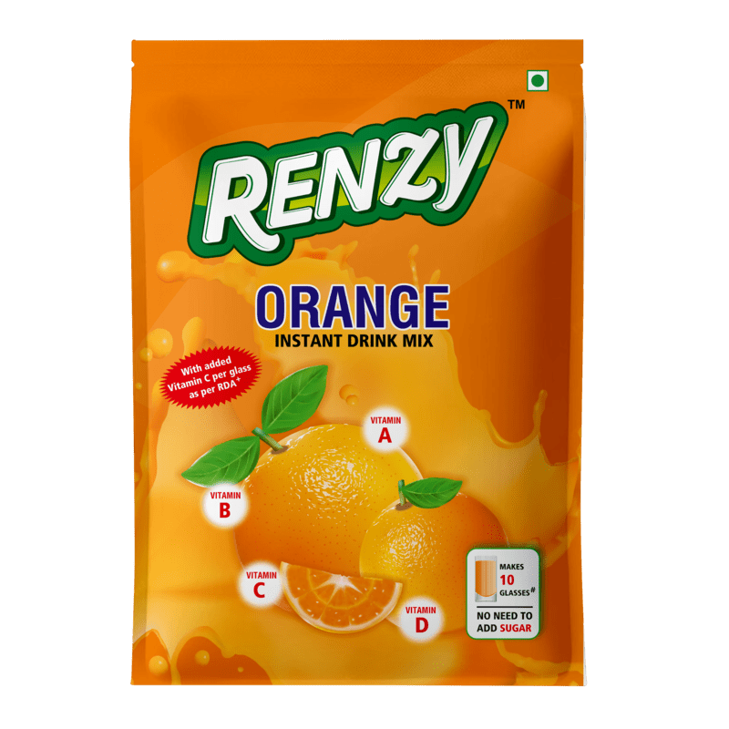 Renzy Instant Drink Mix – Orange - Renzy Instant Drink Mix